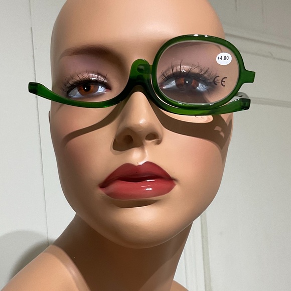 Makeup | Magnifying Makeup Glasses Rotating Lens Cosmetic Make Up ...